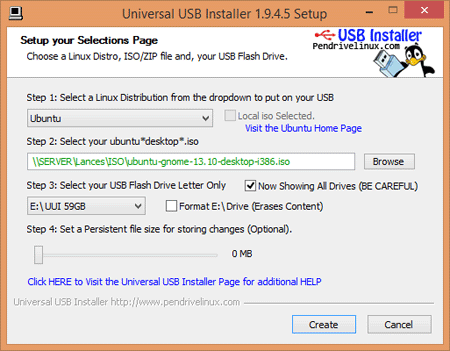 Universal USB Installer – Easy as 1 2 3 - Linux Satellite Support Community